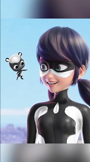 Marinette With Panda Miraculous! #miraculousladybug