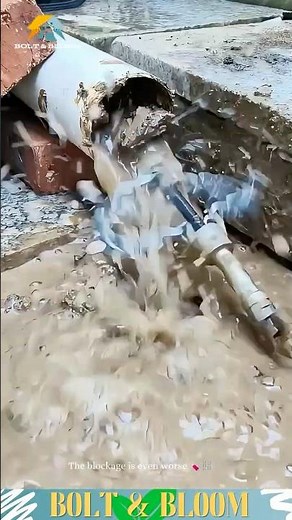 🚰Unclog a Super Blocked Pipe