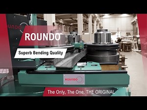 ROUNDO CNC Section Roll Machine | Profile – Beams - Tube Bending