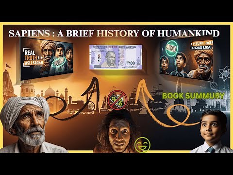 Sapiens: A Brief History of Humankind — Full Summary & Must-Know Lessons (Animated / Visual)