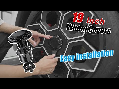 How to Install Model Y/ Y Juniper Wheel Covers 19 Inch Honeycomb Wheels Style