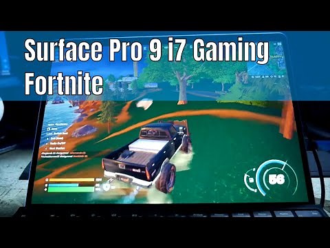 Surface Pro 9 i7 16gb Gaming - Fortnite