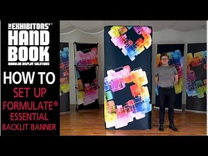 Formulate® Essential Backlit Banner Set-Up Video