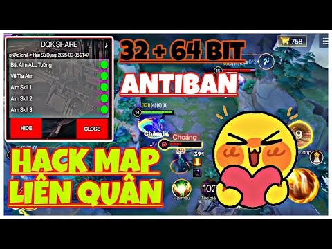 Hack Map Liên Quân Mới Nhất | Hack Map Liên Quân Antiban | Aim Skill | Bug Chiêu | Liên Quân Mobile