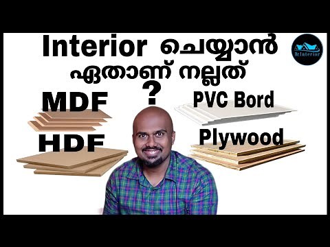 HDF|MDF|PVC Board or Plywood Which one is better for Home interior|Best Meterial for Home Interior