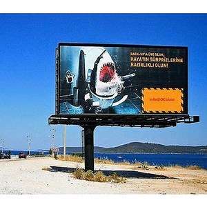 [Hot Item] P6 HD Outdoor Single Column Video Wall LED Display Screen for Advertisement