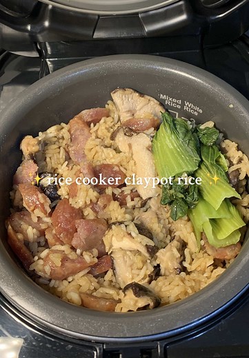 Delicious Rice Cooker Claypot Rice Recipe