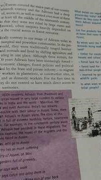 Forests and Adivasis class 8Civics chapter7 Understanding page 85 Marginalisation ‪@jaiambey8418‬