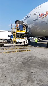 Lower Deck Loader #marshalling #VirginAtlanticFlights #aviation | Orville Wright