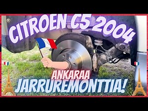 Citroen C5 jarruremonttia