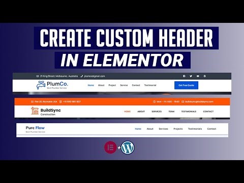 Quick Elementor Custom Header Tutorial | Full Step-by-Step Guide