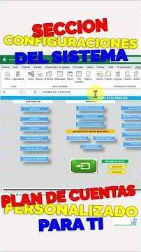 Increibles configuraciones y el Plan de cuentas del Sistema Contable Avanzado