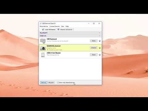 Remote Access To iPhone And Android Smartphones with USB Network Gate