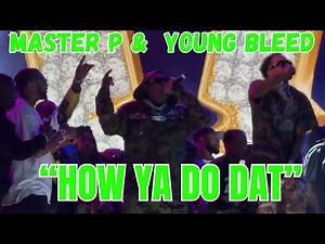 Master P - How Ya Do DAT Ft. Young Bleed Live Verzuz Performance | Verzuz