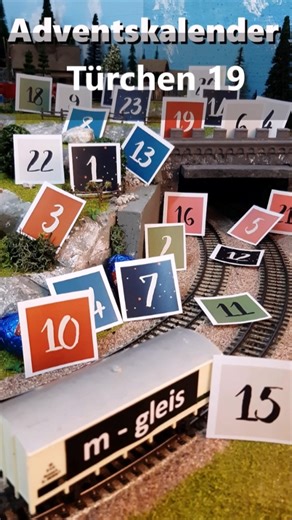 Modelleisenbahn Adventskalender Türchen 19