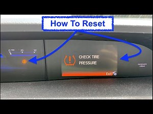 2012-15 Honda Civic TPMS Reset