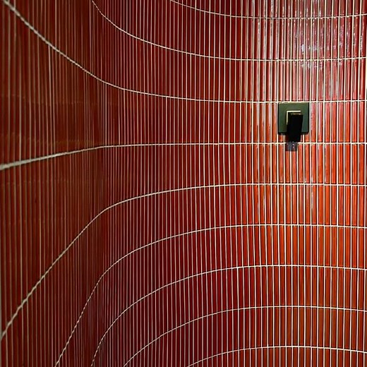 Before & After with KitKat Burnt Umber Mosaic 🔥