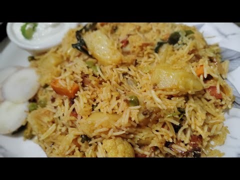 Veg Pulao Recipe Step by Step | Quick & Easy Homemade Lunch or Dinner Idea