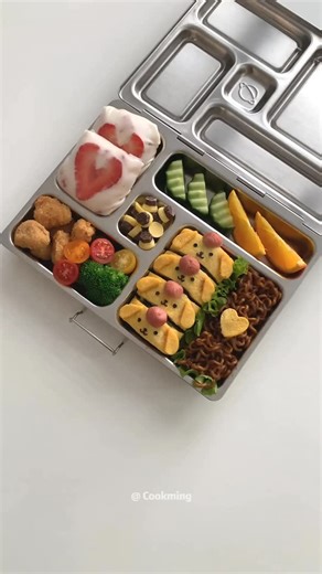 Make a day 🌿 - Cooking on Instagram: "Making Bento 🍱 #instagram #viral #fyp #cooking #reel"