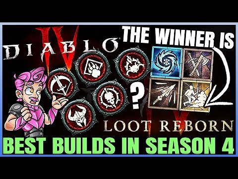 Diablo 4 - The New Best MOST POWERFUL Season 4 Build For Every Class - Class Ranking & Builds Guide!
