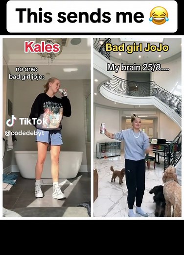 lol #jojosiwa #karma #kales #sidebyside #splitscreenchallenge #splitscreen #fyp #dance #dancemoms #music #newmusic