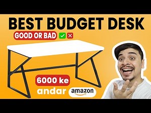 Klaxon Office Budget Computer Table Honest Review | Pros & Cons