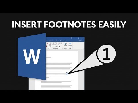 How to Insert Footnotes and Endnotes in Microsoft Word