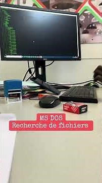Recherche et recuperation d’un fichier sous ms dos ou l’invite de commande windows #shorts