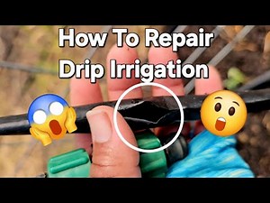 How To Repair Drip Irrigation