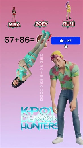 Who is Abby's wife? Rumi, Zoey or Mira? demon hunters x military dance trends