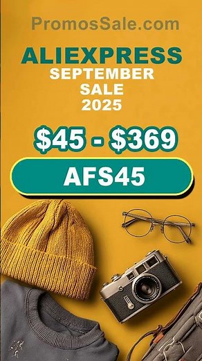 Get AliExpress Promo Codes Sale September 2025 discounts up to 60%!