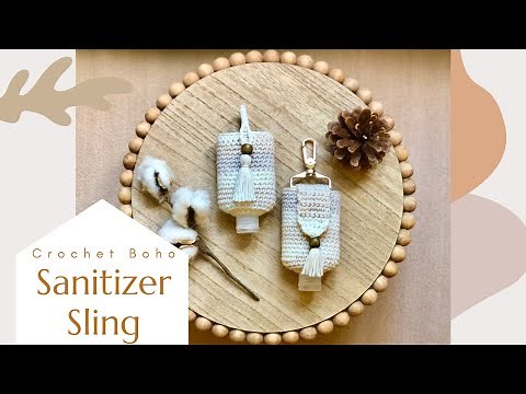 Easy Crochet Sanitizer Holster
