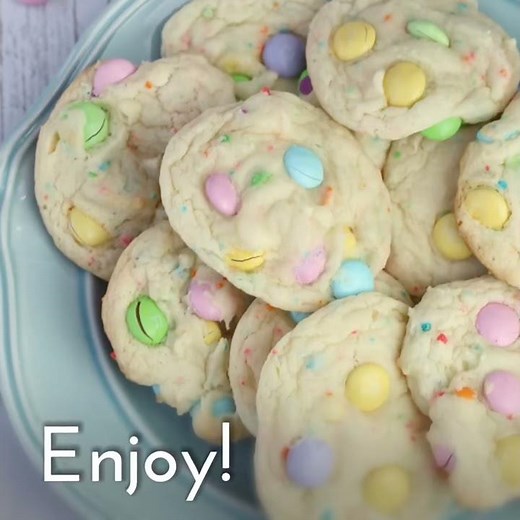 Funfetti Cake Mix Cookies