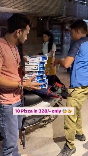 Nikhil Sharma | #ad 10 Pizzas at Rs 380₹ Only😳🍕(Valid only on Delivery) ✨✨ • Please follow all the instructions below: This is Applicable for NEW USERS... | Instagram