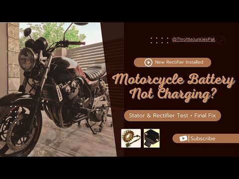 Solved: Motorcycle Battery Charging Issue | Stator Test + New Rectifier Installed for Honda CB 400