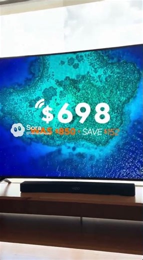 VIZIO 65" Class Quantum Pro 4K QLED HDR 120Hz Smart TV (VQP65C-84) Now $698.00 You save $152.00