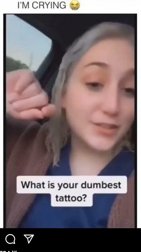 the dumbest tattoo(Qr code never gonna give you up)