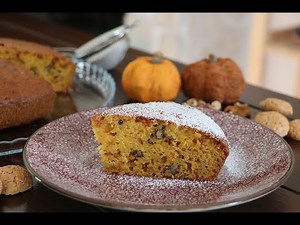 Pumpkin Walnut Cake!!Pumpkin Recipe/Episode 4!!