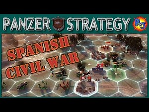 Let's Play Panzer Strategy Part 1 | Spanish Civil War Siege of Madrid Scenario Gameplay