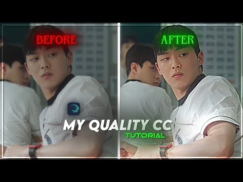 My QUALITY CC!!🔥✨ Tutorial (Alight Motion Preset)+