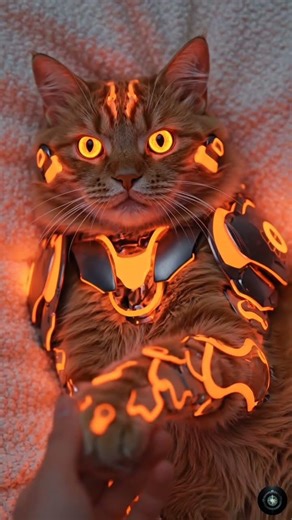 Artifact #008: The Cyber-Feline Evolution 🐈🦾 #Shorts #AI