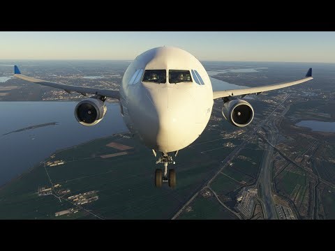 Insane A330 Landing Multi View Extreme MSFS 2024