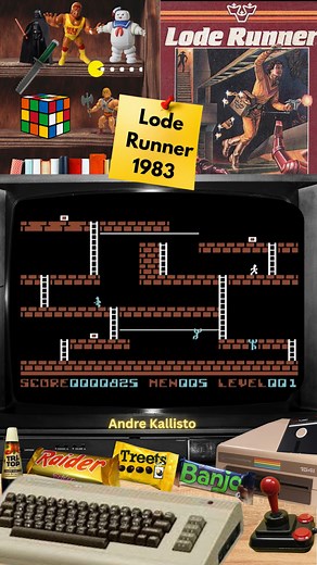 31K views · 613 reactions | C64 - Lode Runner - 1983 | Andre Kallisto - Retro Game Videos | Facebook