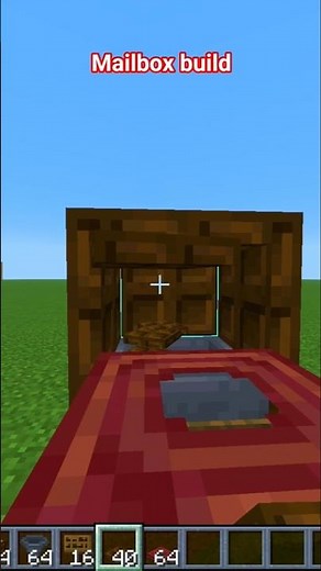 minecraft mailbox build #minecraft #build