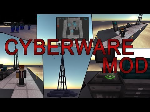 Стань киборгом | Обзор мода Cyberware | Minecraft 1.12.2