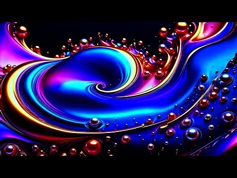 For Streamers & Creators: Free 4K Liquid Background Asset, TV Screensaver