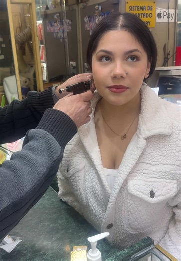 First Ear Piercing Experience with Beautiful Earrings
