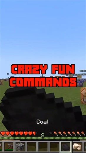 Fun Commands in Minecraft #shorts #minecraft #minecraftshorts #minecraftmemes #minecraftjava #gaming