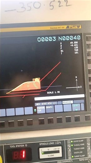 CNC PROGRAMMING AND PROCESSING VIDEO REDIUS TAPER degree #cncsoftware #manufacturing #india #shorts