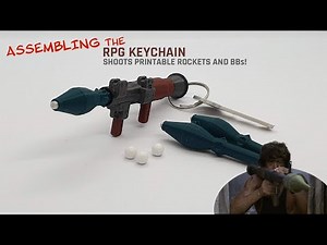 RPG-6mm Keychain assembly guide — functional BB blaster